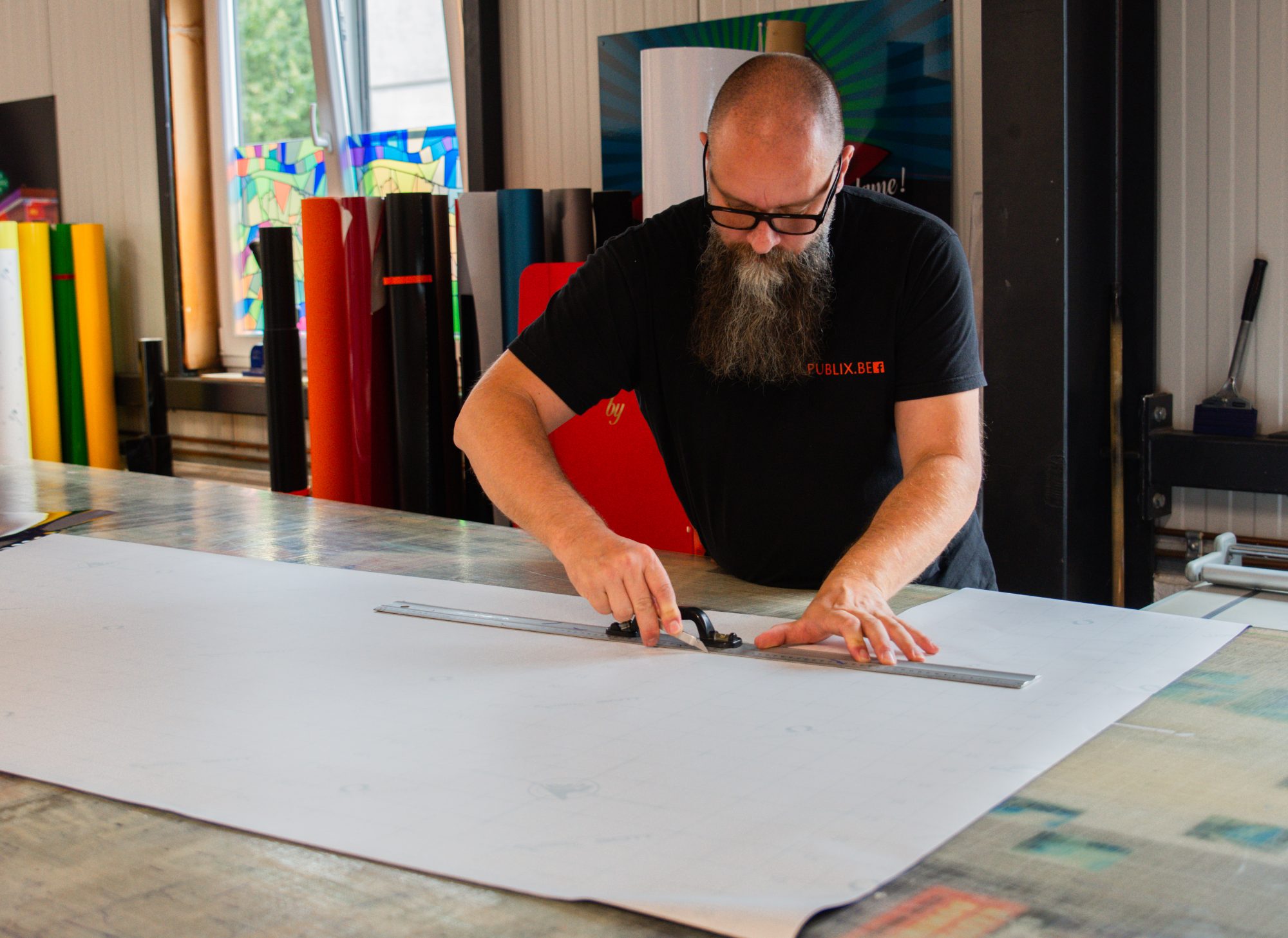 Efecto especial gracias al film de wrapping Pearl of Wisdom - Grafityp